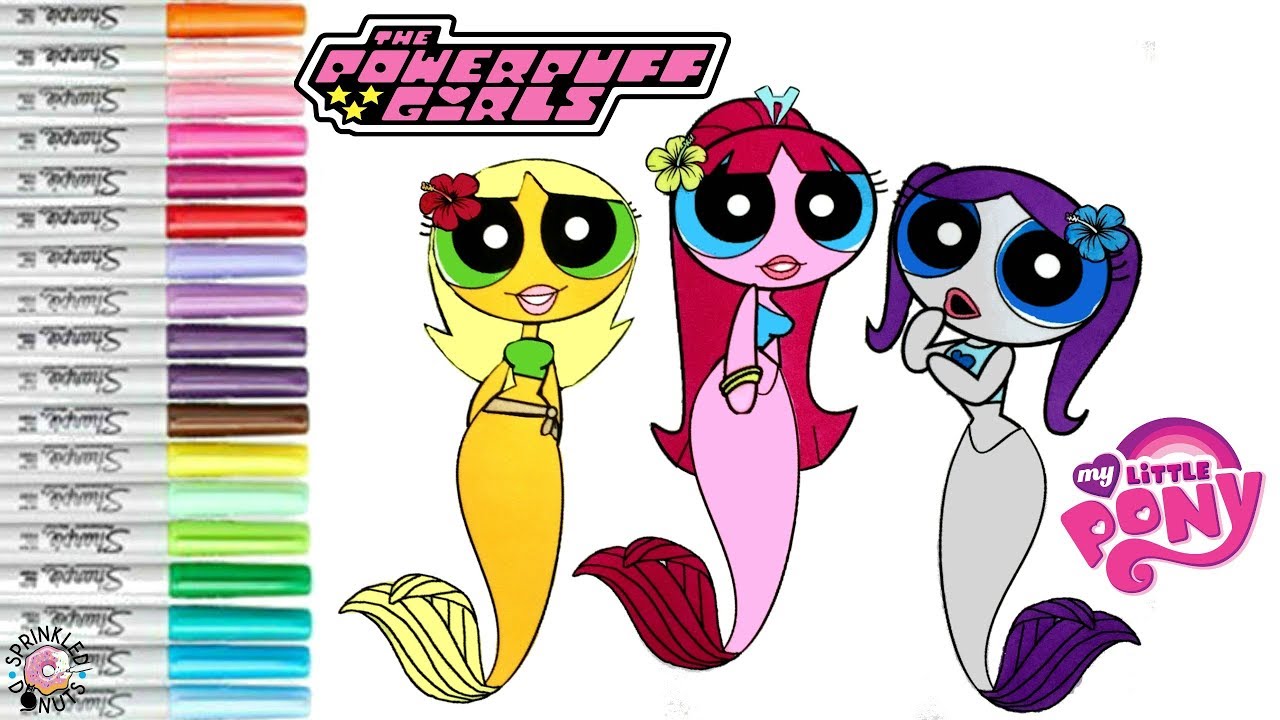 Powerpuff Girls Color Swap Teenage Mermaid My Little Pony Color Swap ...