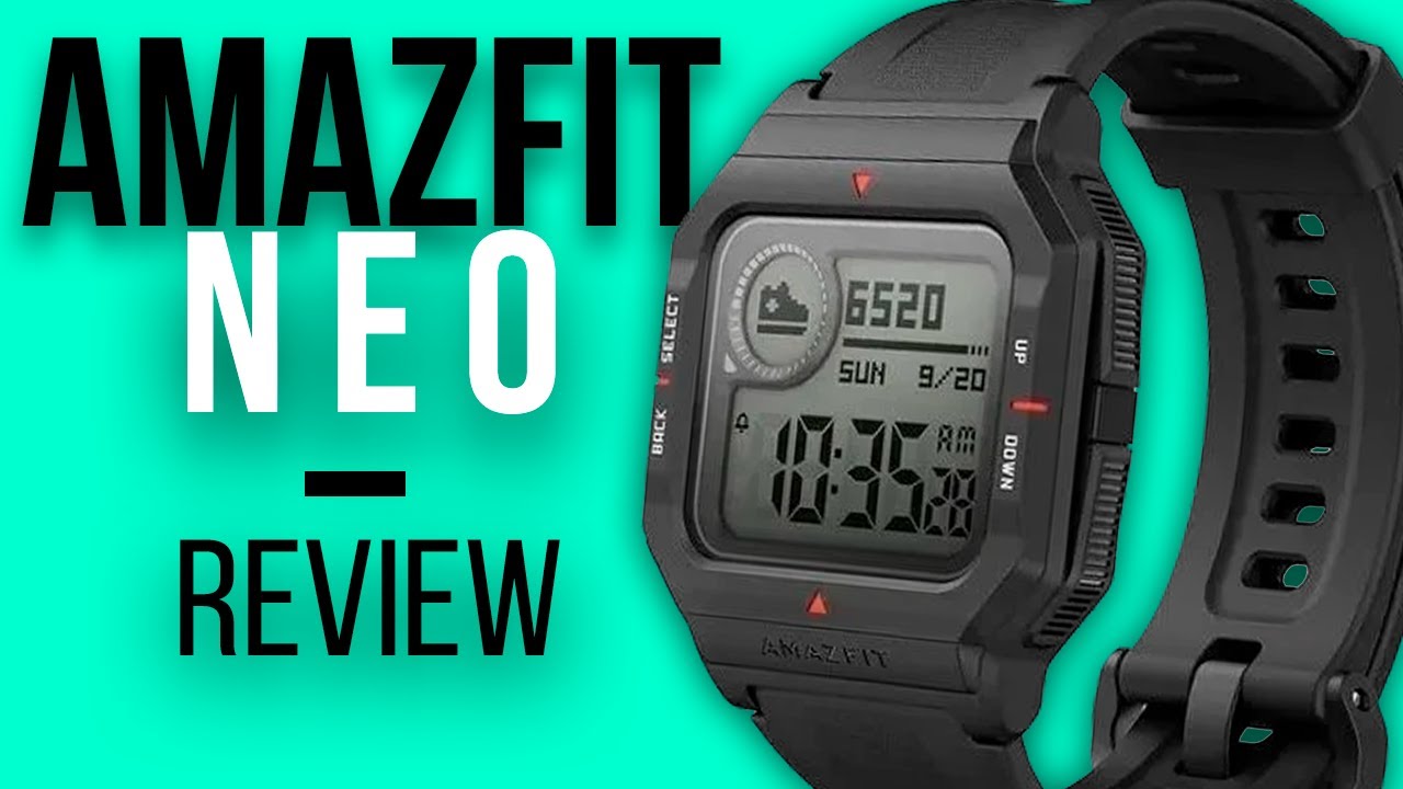 Smartwatch Amazfit Neo Unboxing Review - ESTILO RETRÔ! Tem funções ...