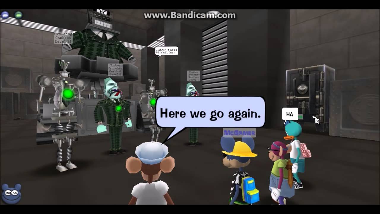 ToonTown Rewritten CashBot HQ TP Access!!! - YouTube