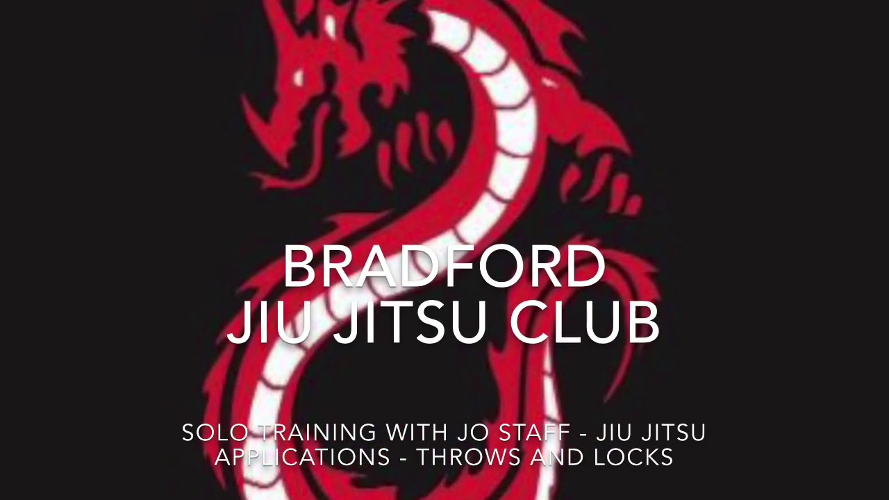 Jiu Jitsu Applications- with Jo staff - solo training Throws and locks ...