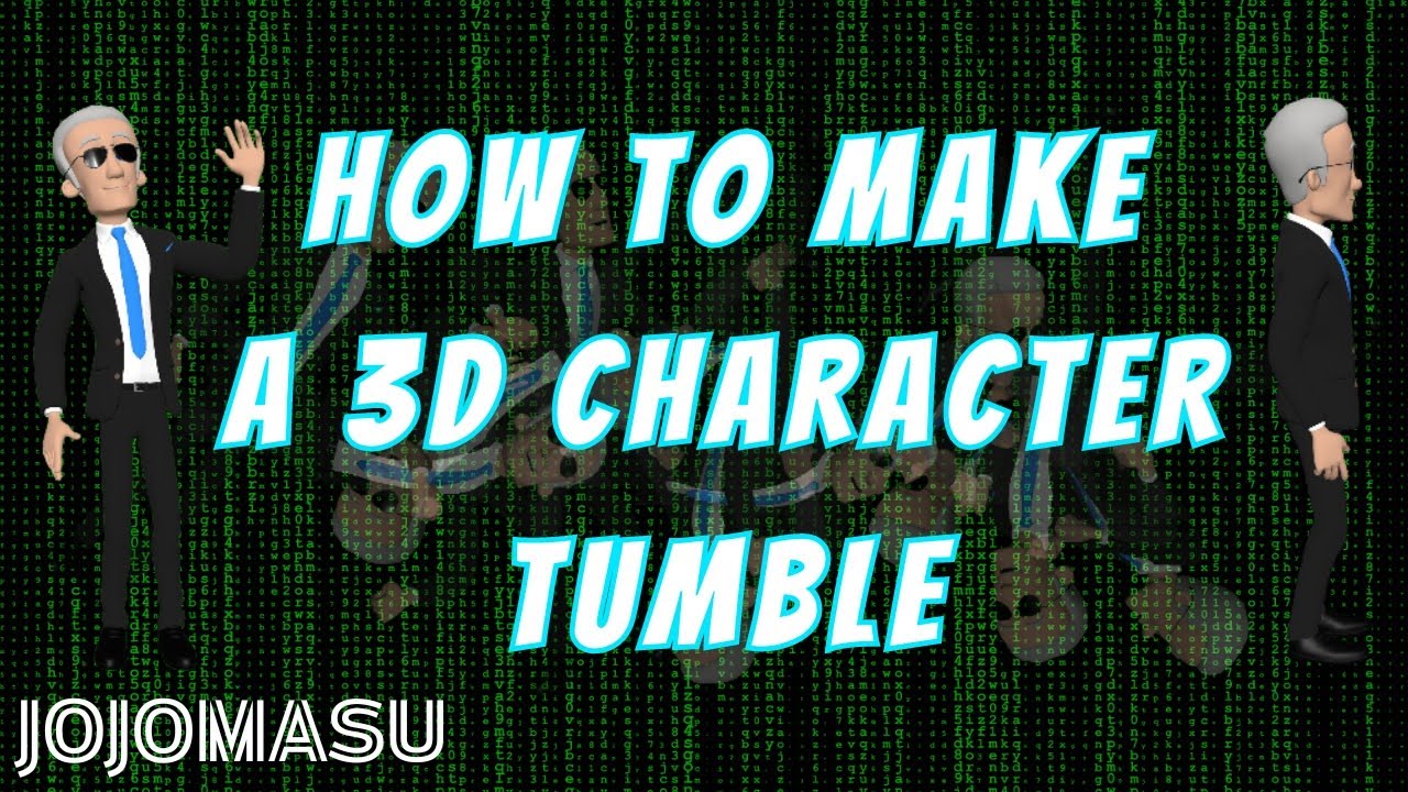 Tumbling 3D Character Tutorial - YouTube