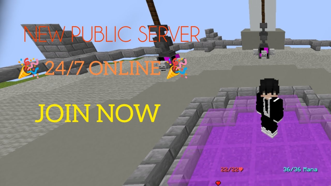 NEW PUBLIC SERVER|24/7 ONLINE| JOIN NOW - YouTube