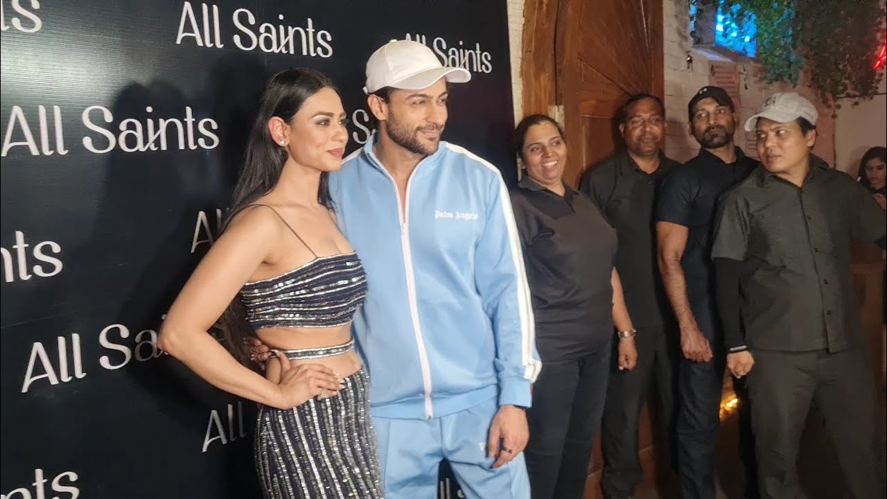 Shalin Bhanot With New Girlfriend Soundarya Sharma Grand Entry At Bigg ...