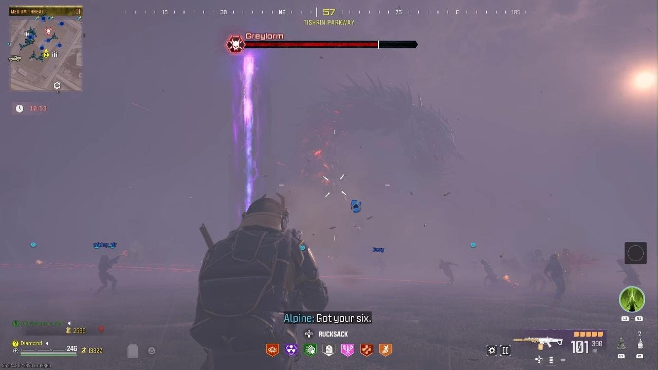 Call of Duty MW3 Zombies Red Worm Boss Epic gameplay 😏 - YouTube