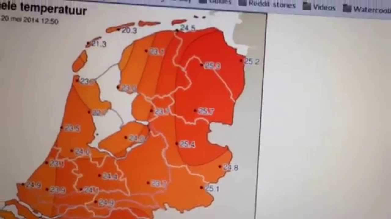 Dutch weather forecast - YouTube