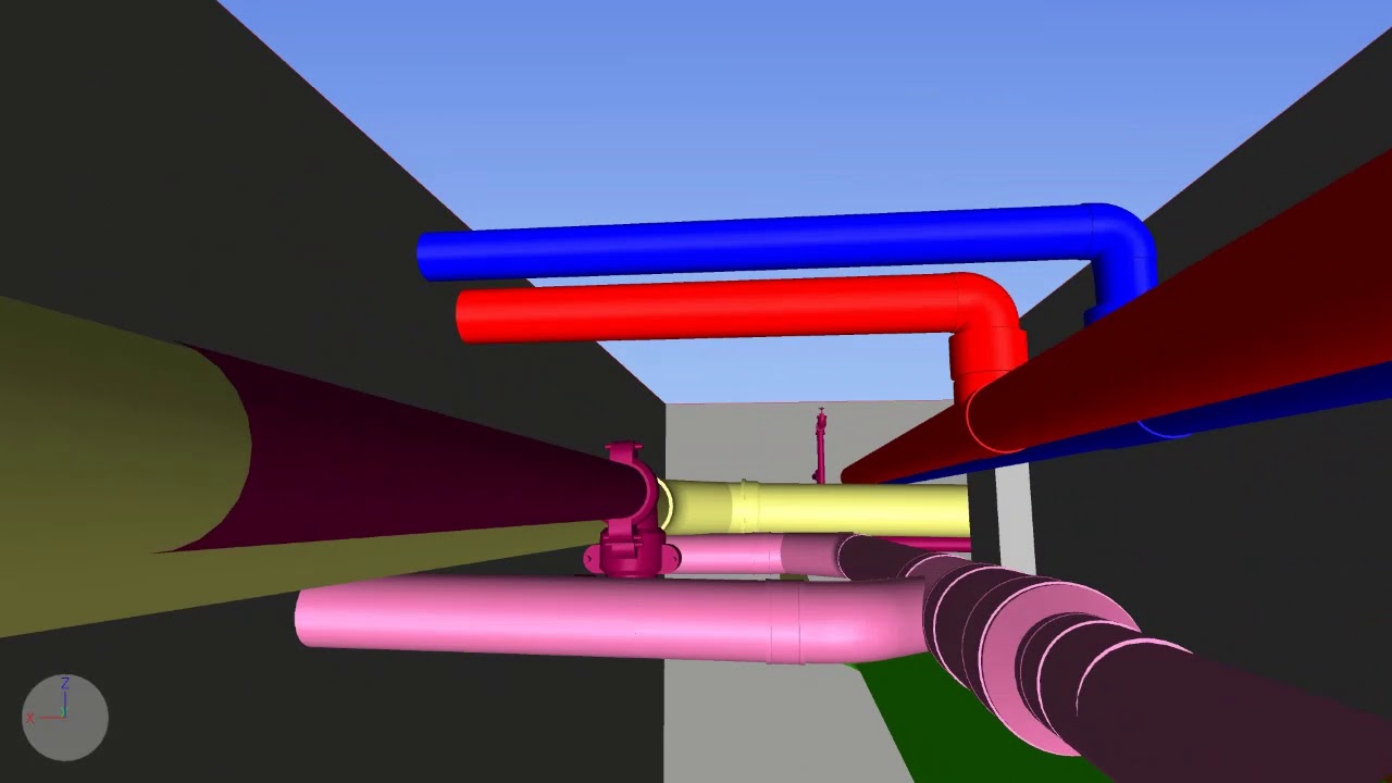 1st floor MEP visualization - YouTube