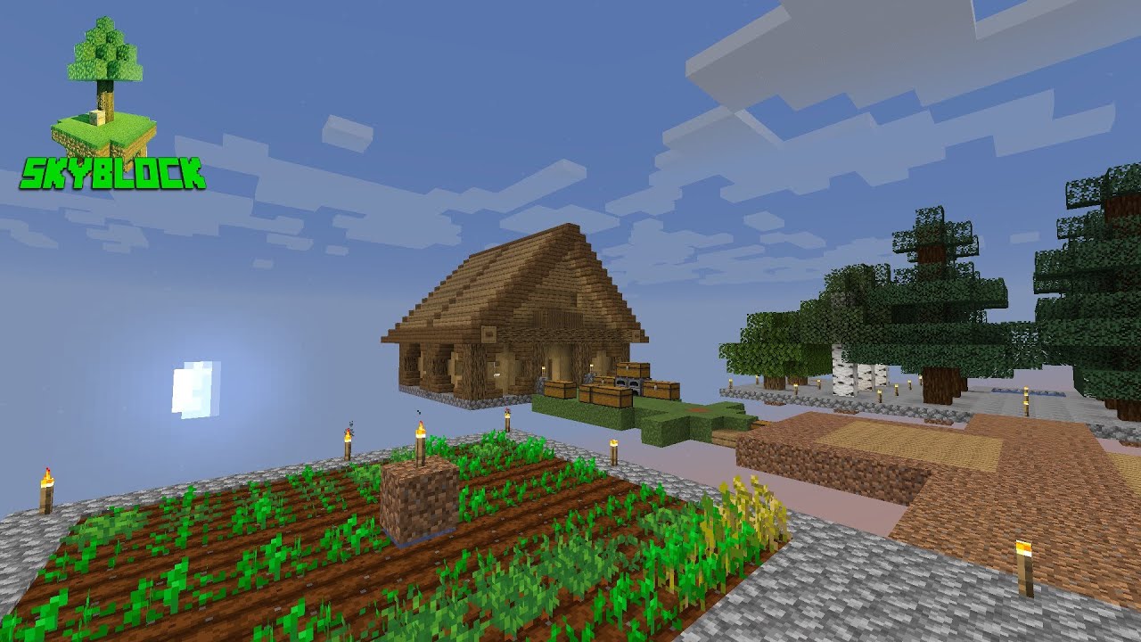 Minecraft, but You Only Get a One Block Island to Start - Look Out ...