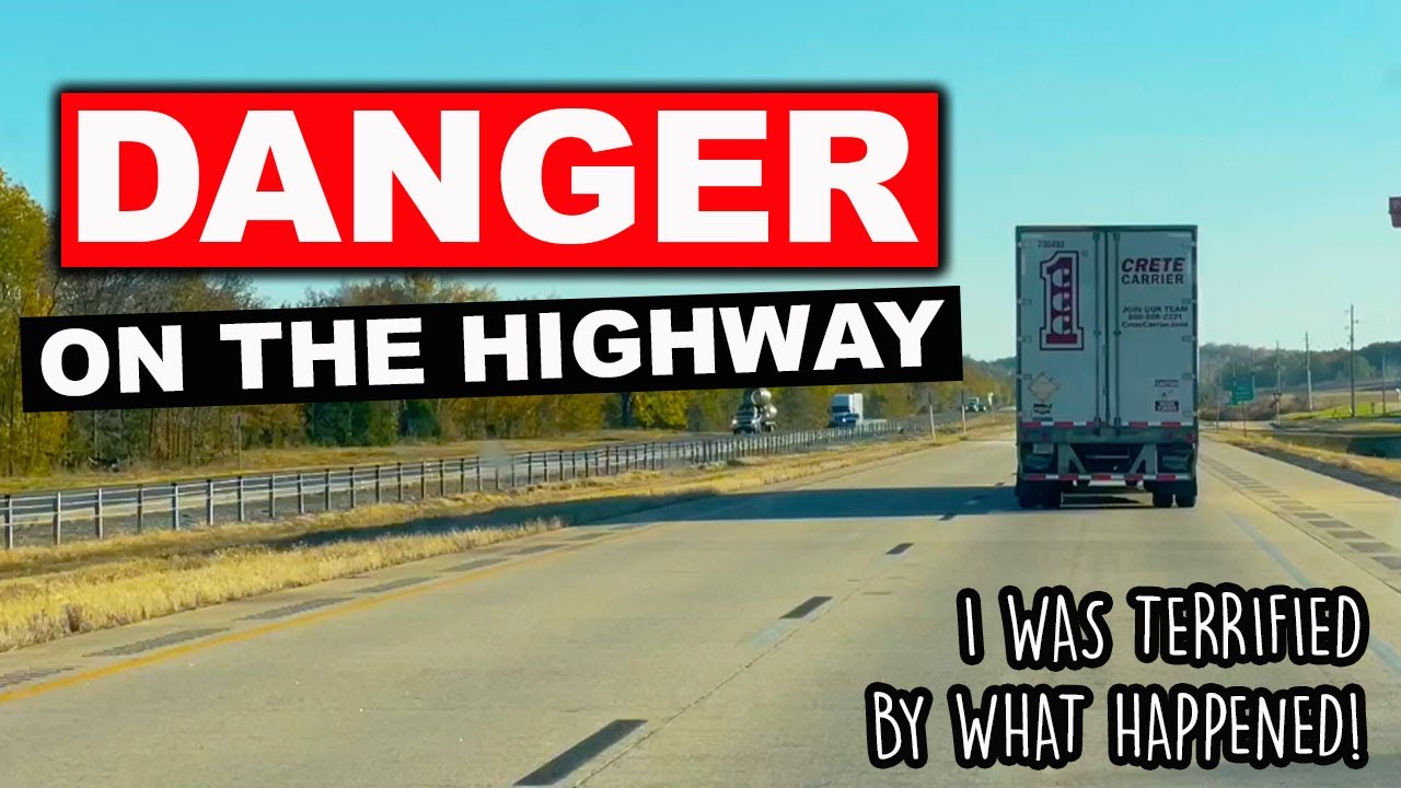 Van Life Stories | Scary Danger On The Highway | Worst Driving ...