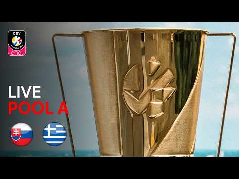 LIVE | Slovakia vs. Greece | CEV Enel EuroVolley 2026 | Men