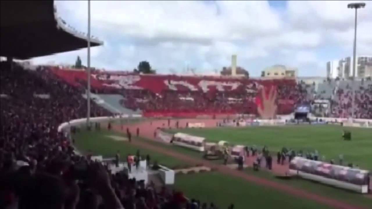 tifo winner 18 04 2015 WAC vs FAR Tifo #puzzle تيفو الوداد ضد الجسش ...