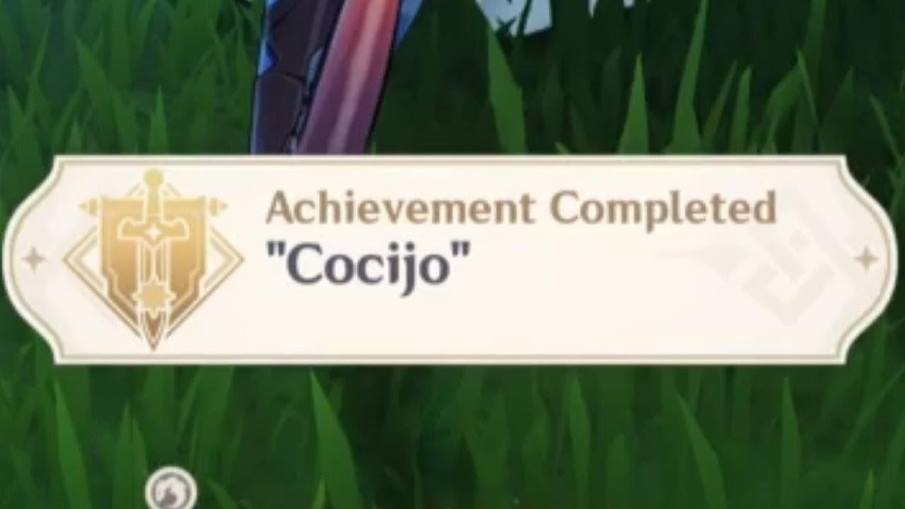 Wow, this works? Cocijo easy 2nd achievement - Genshin Impact - YouTube