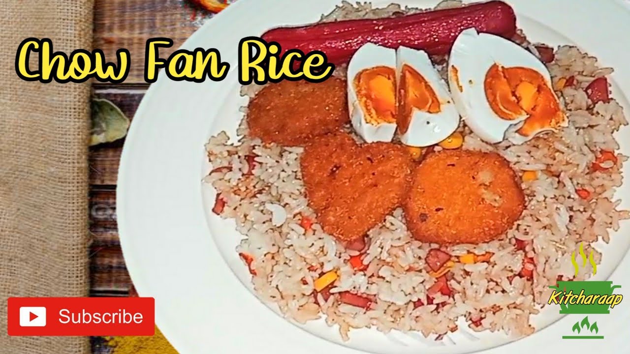 Chow Fan Rice( I'm sure that your kids will love this) - YouTube
