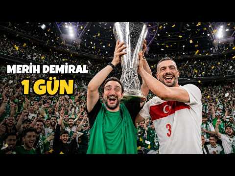 MERİH DEMİRAL'LA 24 SAAT GEÇİRDİK !  ( KUPA KALDIRDIK )
