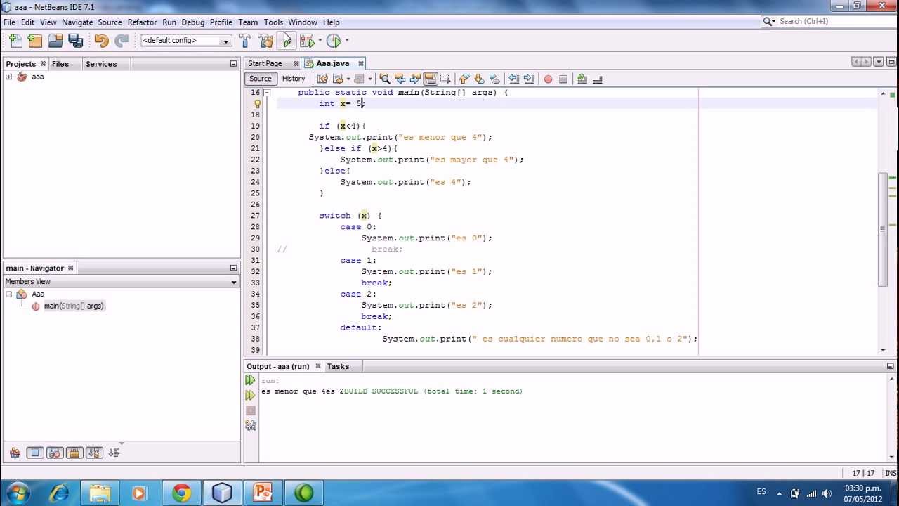 CBTa 56 tutoriales JAVA programación en JAVA tutorial de IF ELSE - YouTube