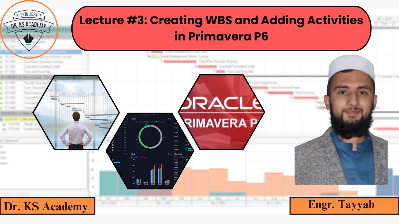 Creating WBS and Adding Activities in Primavera P6 | Dr KS Academy - YouTube