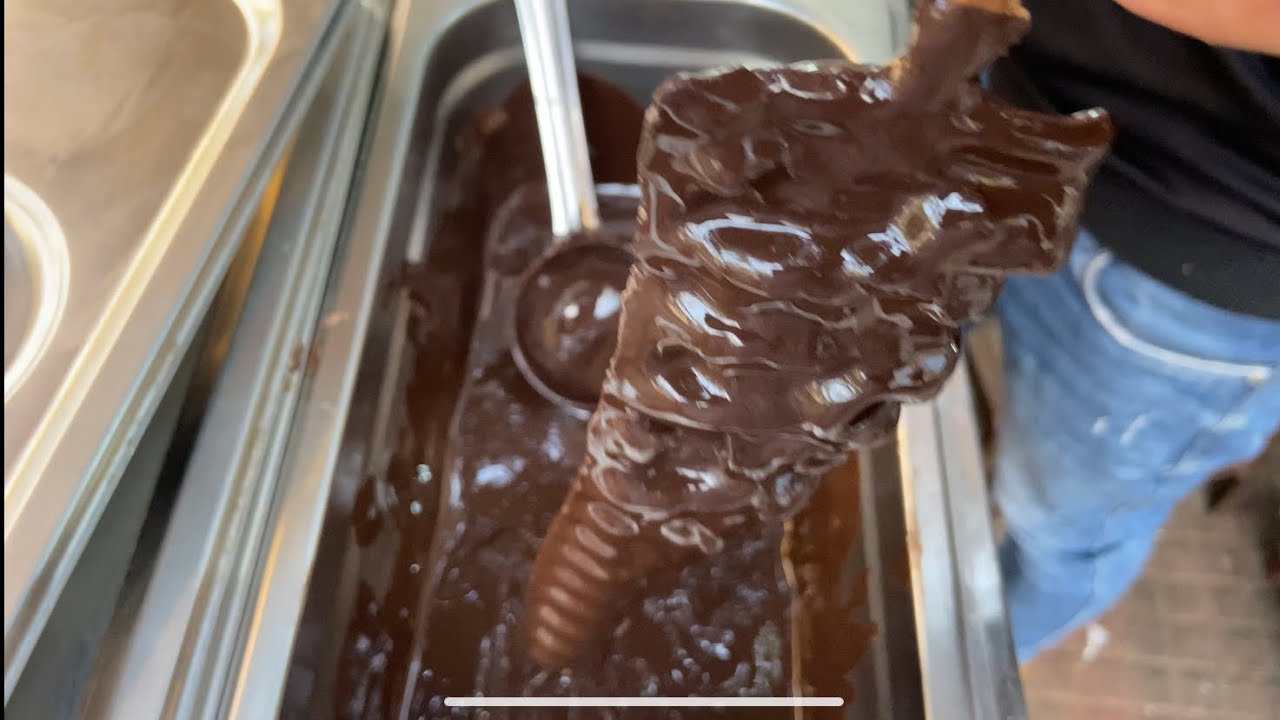 Triple layer | chocolate belgian waffle - YouTube