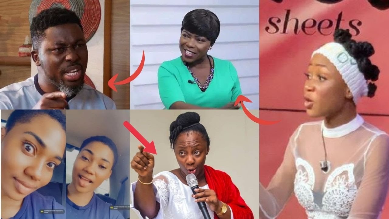 A Plus/Vim Lady/Akuapem Poolo, Abenaa Korkor trade !nsults on social ...
