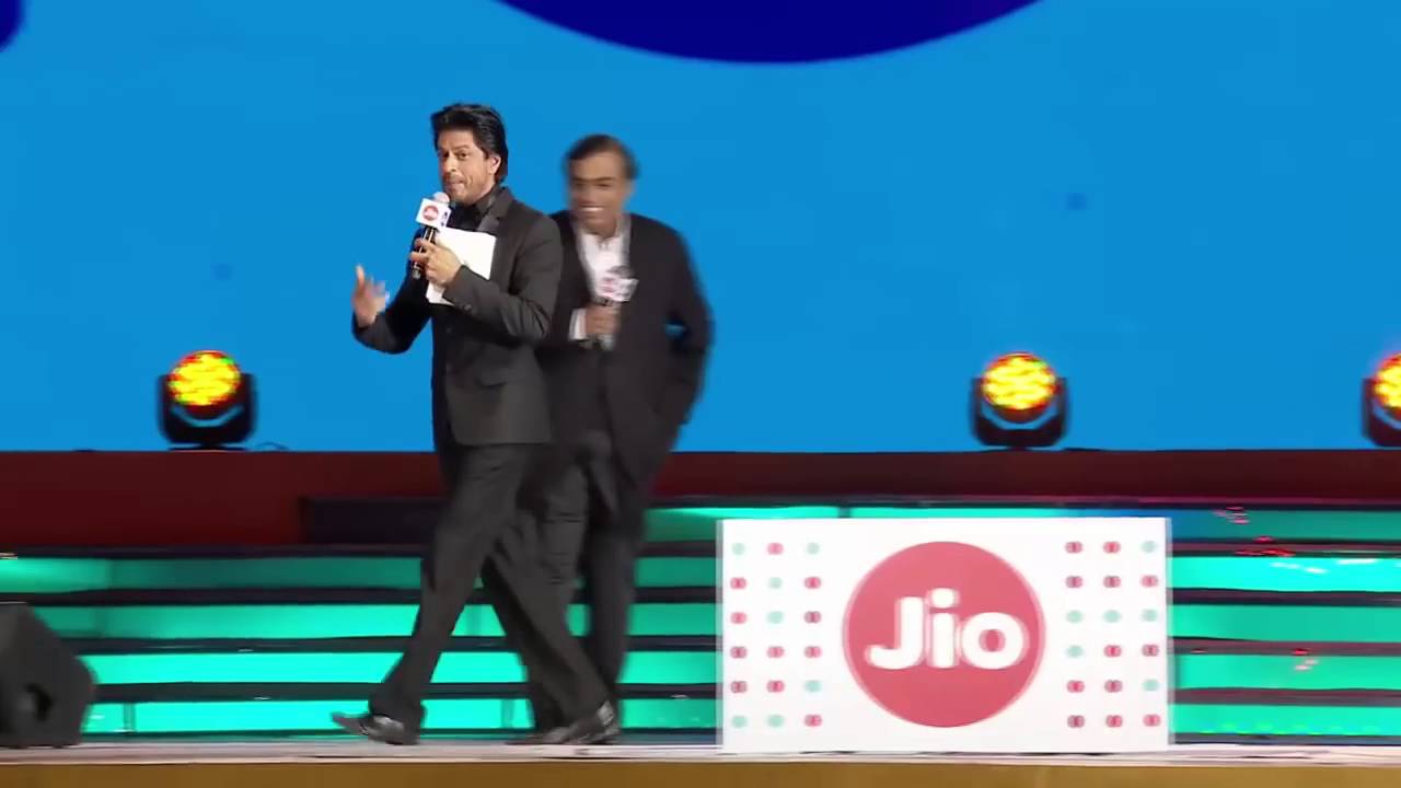 Reliance Jio 4G Launch Event With Shahrukh Khan 2016 - YouTube