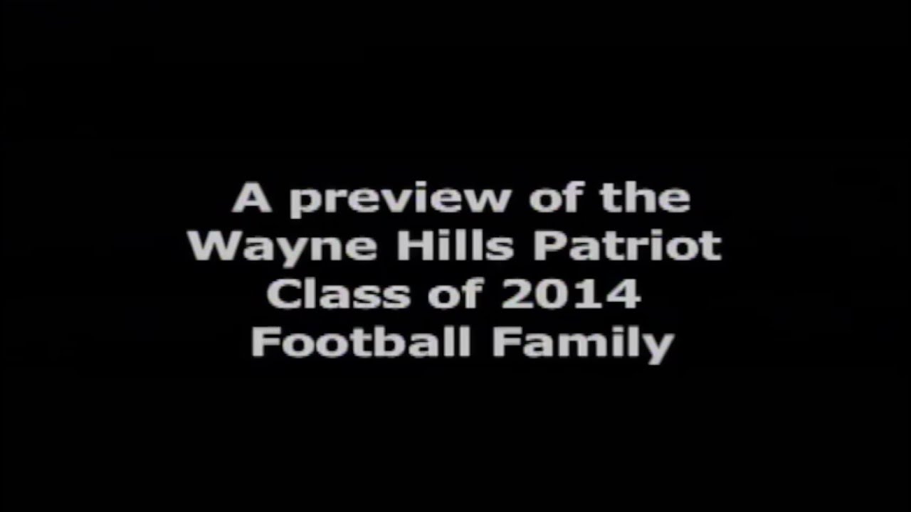 Wayne Hills 2014 Football Preview - YouTube