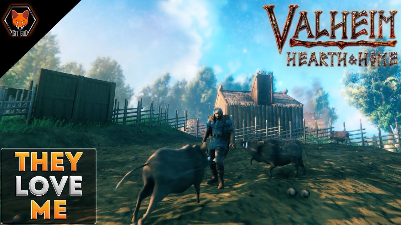 Fox is Building the Pig Pen! (Valheim Episode 8) - YouTube