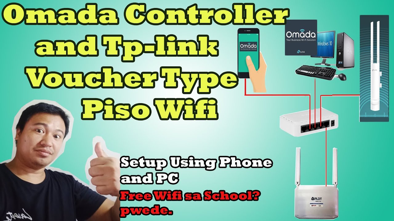 How to Set up Omada Controller Tp-link to use as Voucher Type Piso Wifi ...