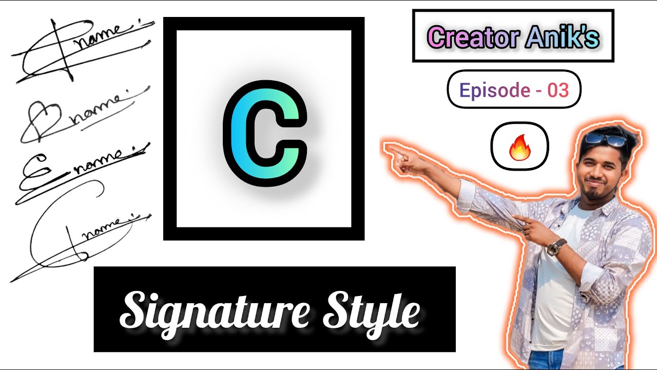 C Signature style | Signature style of my name | C Signature Ideas ...