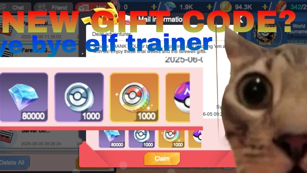 Master legend pocket isekai new gift code? Bye bye elf trainer!!!! @AIMSPRINT - YouTube