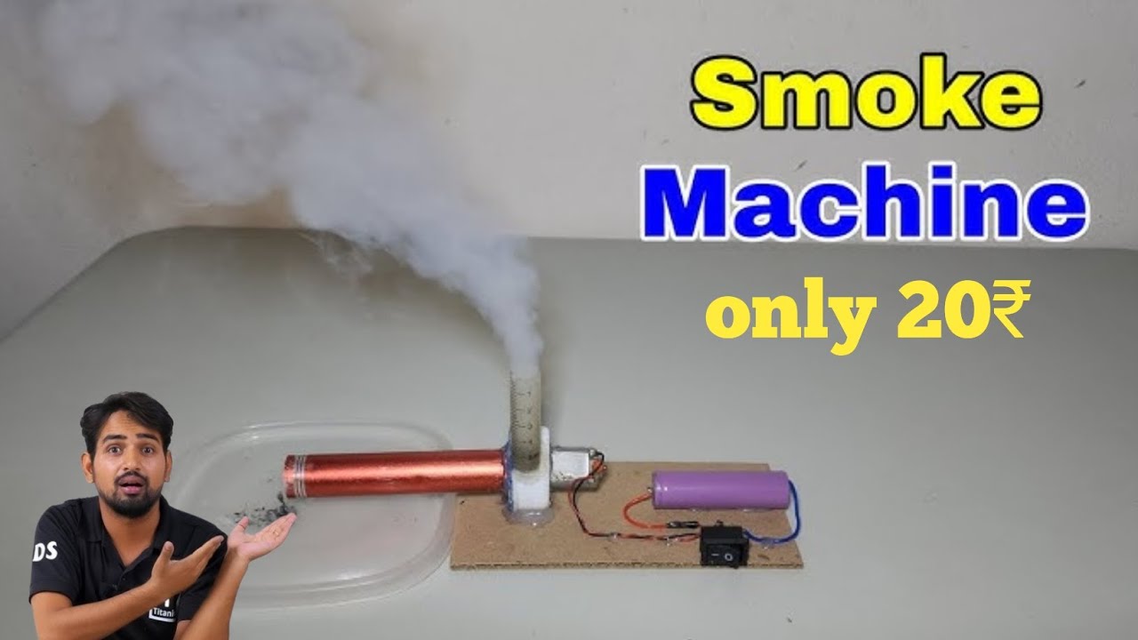 How to Make a Smoke Machine at Home - YouTube