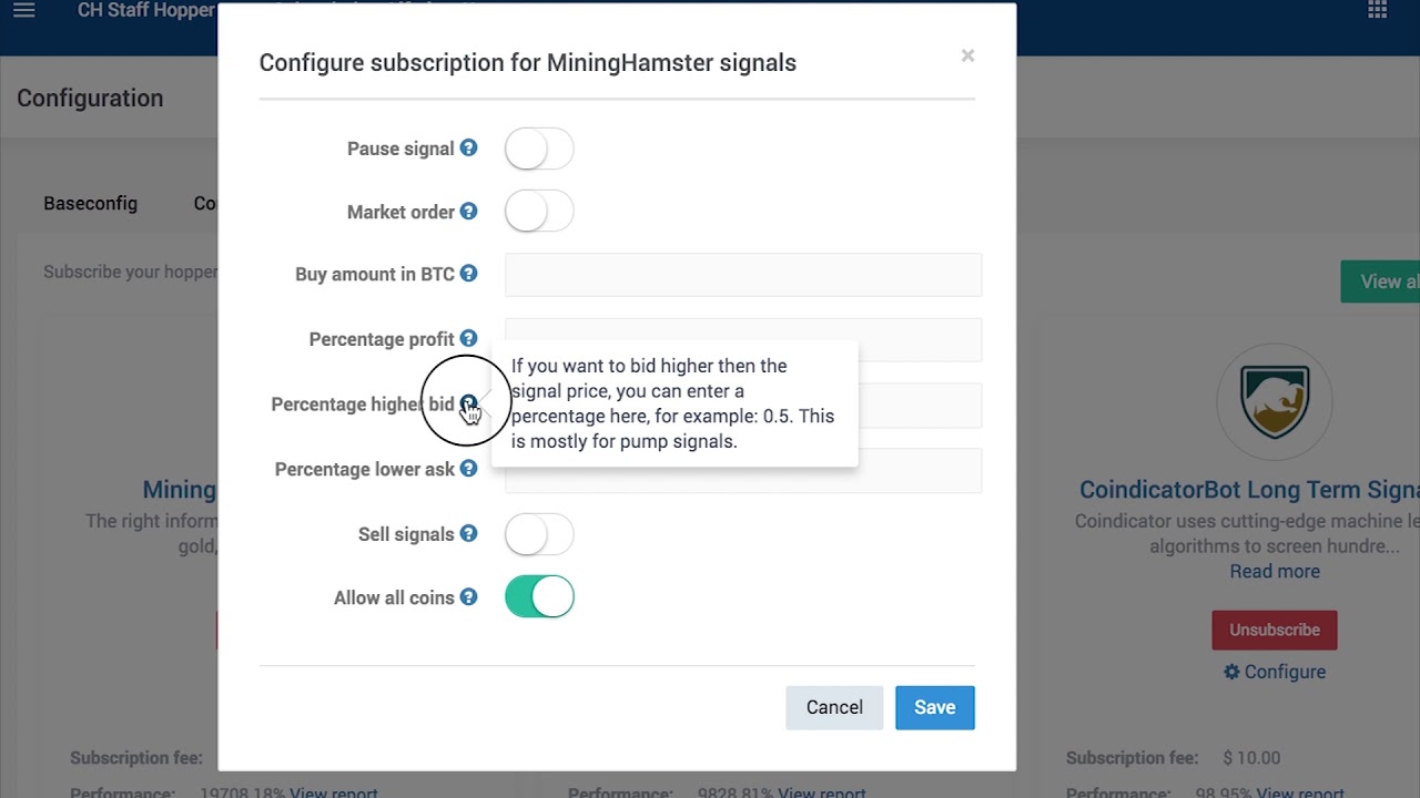 Academia Cryptohopper - Configurando señalizadores - YouTube
