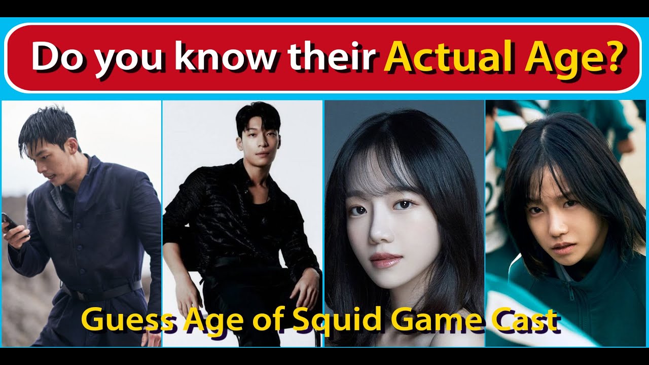 Guess Age of Squid Game Season 2 Cast | Squid Game - YouTube