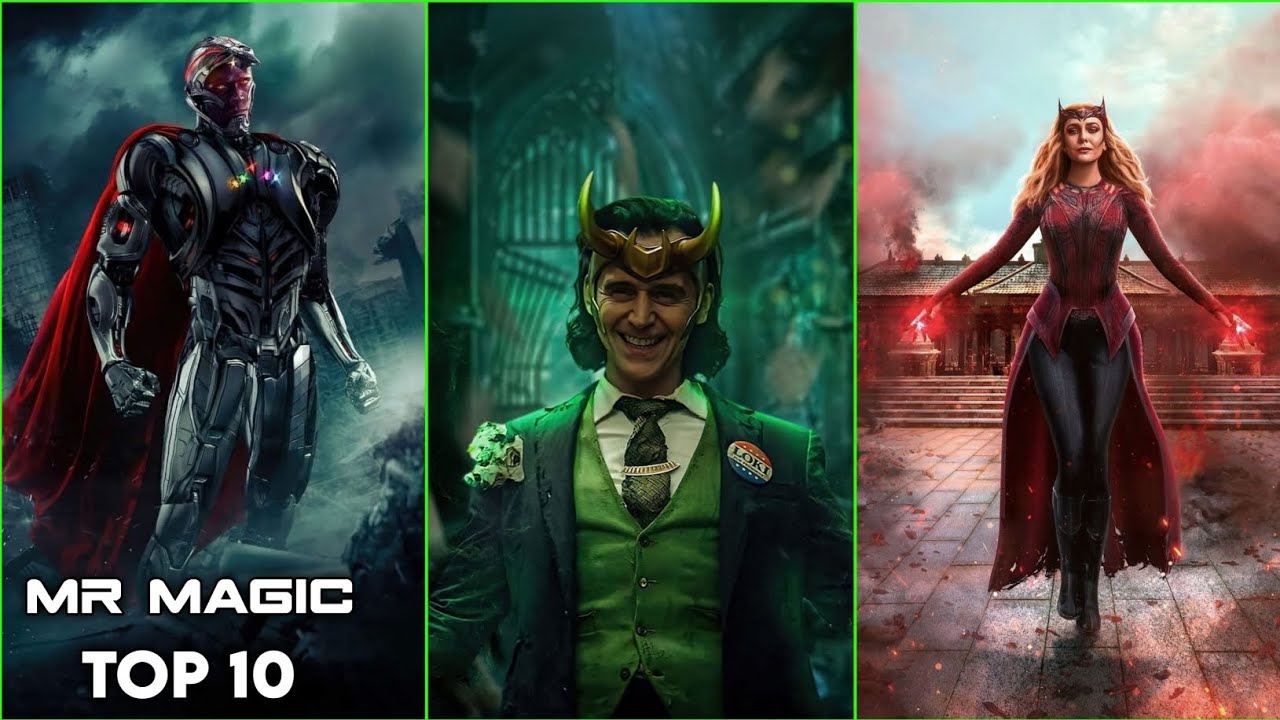 Top 10 Best Villains in Marvel ।। Marvel Studio ।। Loki ।। Mr Magic ...