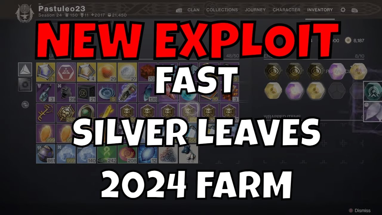 NEW SILVER LEAVES EXPLOIT 2024 - FASTEST FARM GUIDE FARMING GLITCH ...