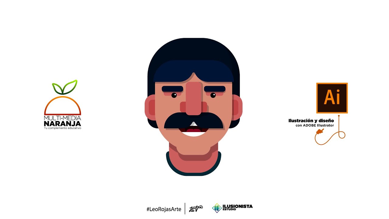 #3 - ADOBE Illustrator - Cómo crear personajes vectoriales básicos ...