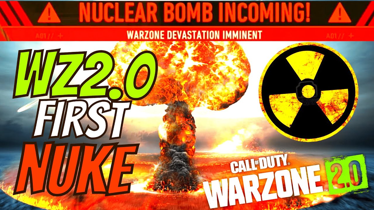 WORLDS FIRST WARZONE 2 NUKE REACTION - YouTube