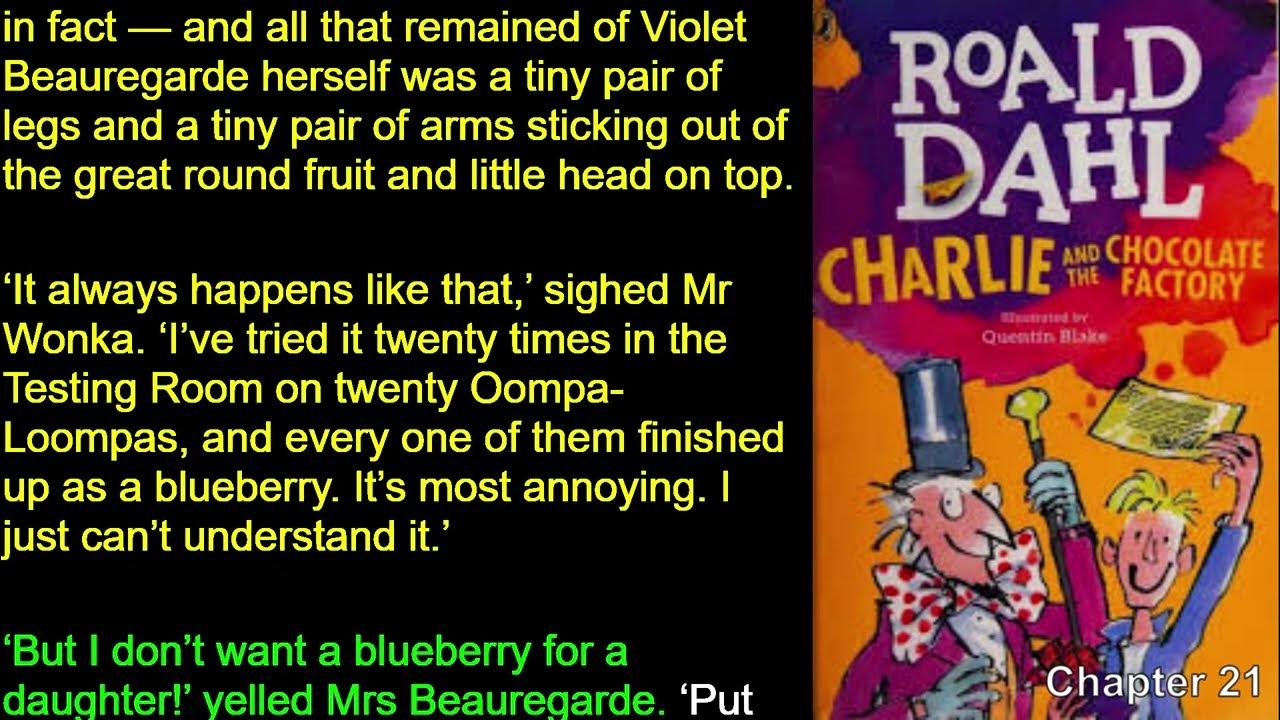 Charlie and The Chocolate Factory | Chapter 21 Good-bye Violet - YouTube