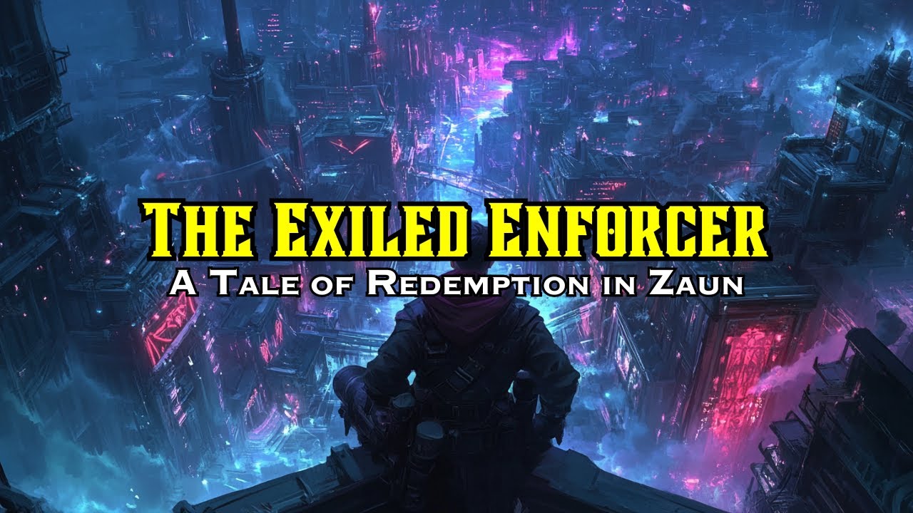 The Exiled Enforcer: A Tale of Redemption in Zaun | Arcane ASMR Sleep ...