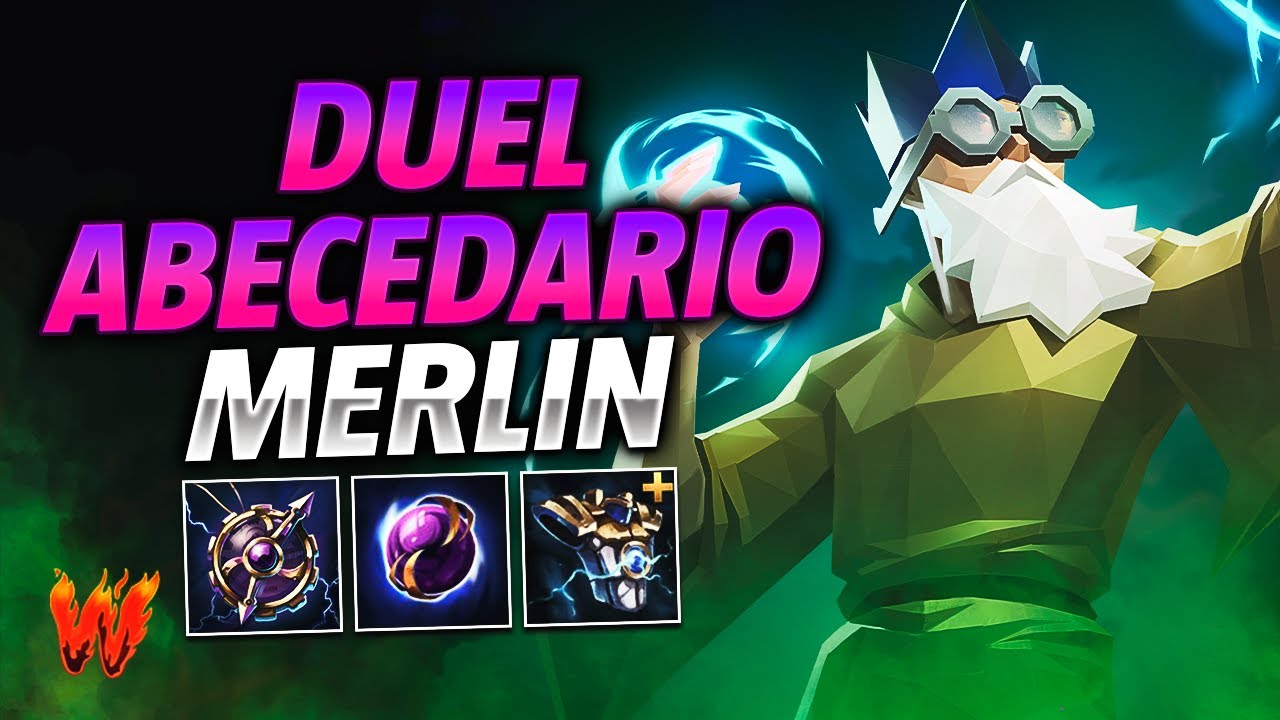 MERLIN, ESTE POKE ES DEMENCIAL - Warchi - Smite Duel Abecedario S10 ...