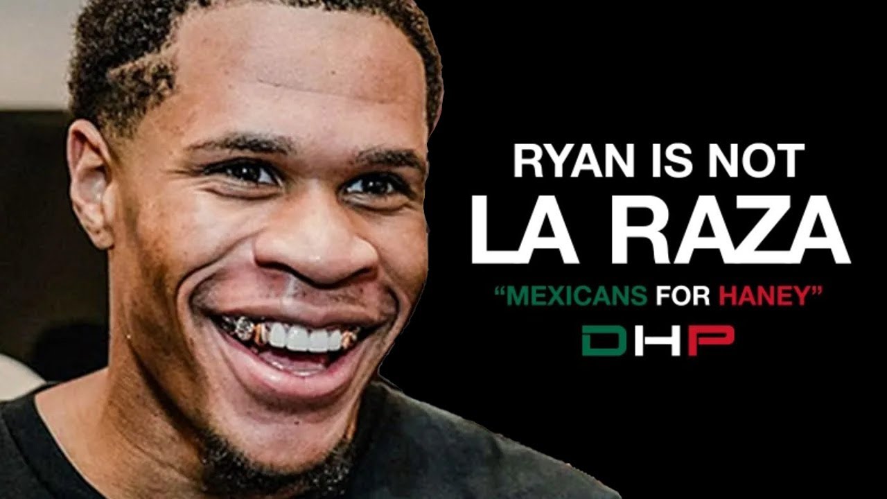 Devin Haney CLOWNS Ryan Garcia with "NOT LA RAZA" Shirts & Posting ...