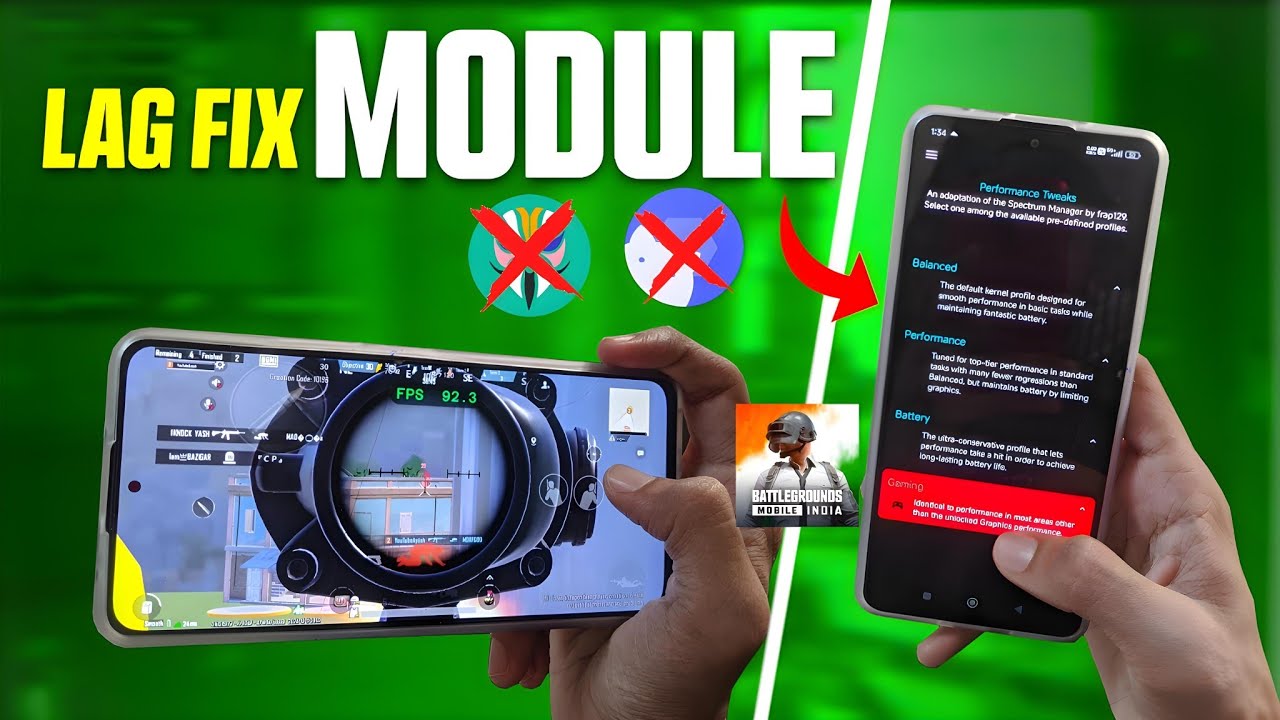 Max 90-120 FPS | Install Lag fix Module in any Phone no root | How To ...