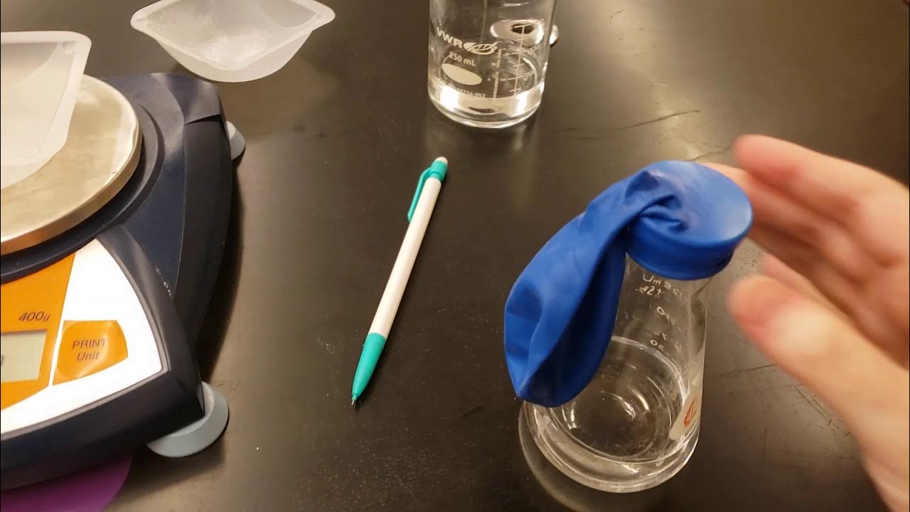Stoichiometry Balloon Lab - YouTube