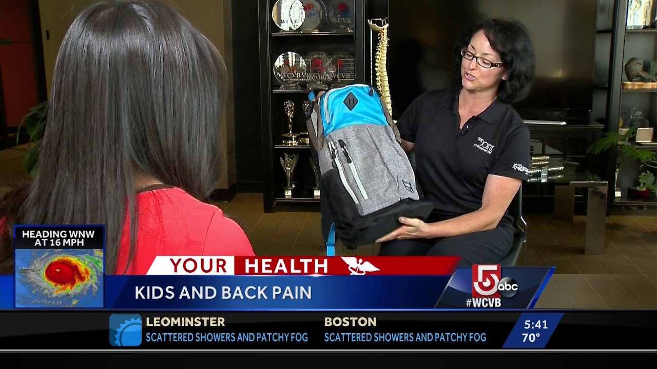 Protecting Kids from Back Pain this School Year - YouTube