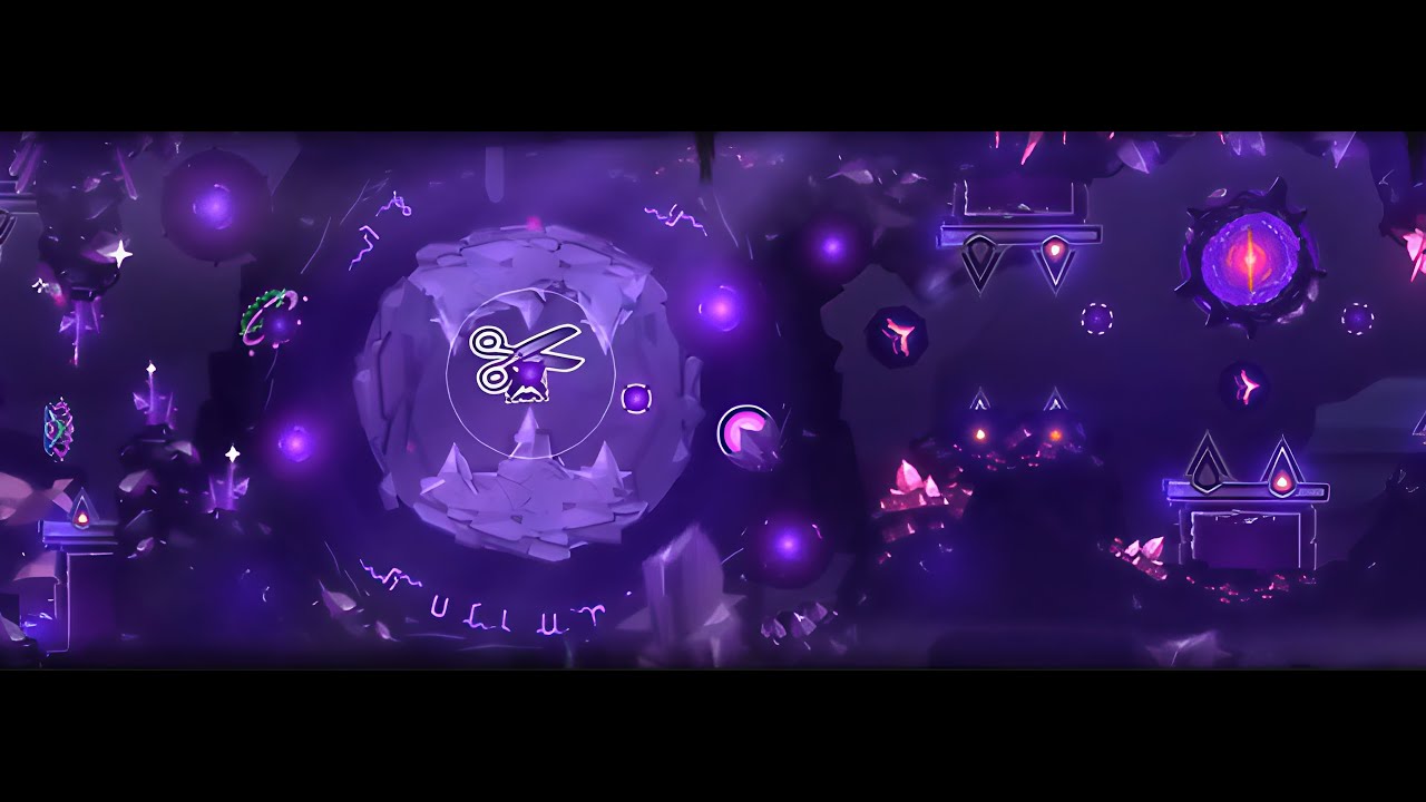 Geometry dash || Level Showcase: Amethyst – The New Top 1 Extreme Demon - YouTube