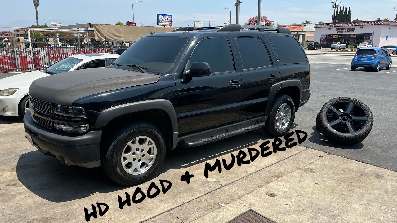 PUTTING MY 24IN LTZ BACK ON MY 2005 TAHOE 7Z1 4X4 - YouTube