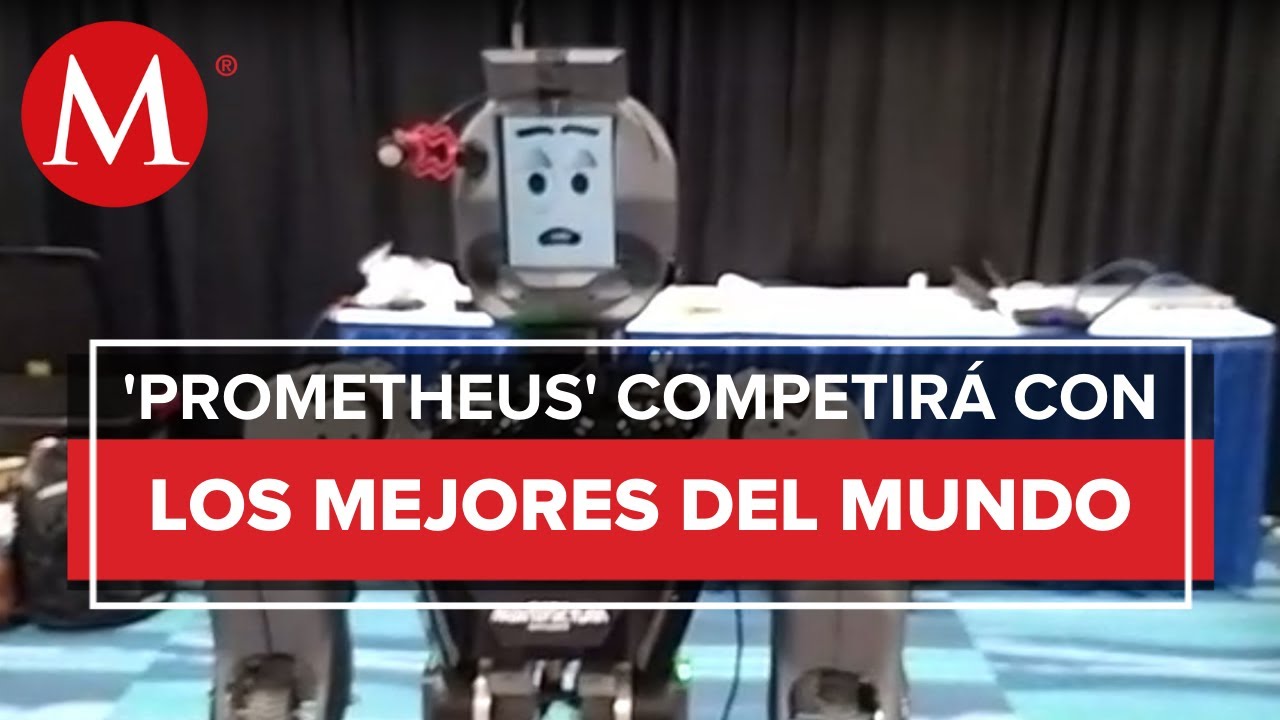 Prometheus, el robot guanajuatense que compite por 10 MDD - YouTube