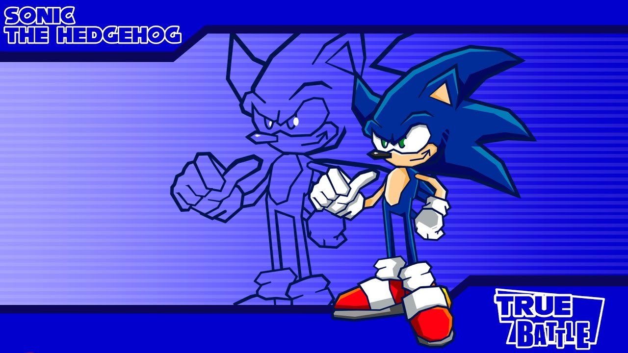 Sonic Battle Art Style Speedpaint - YouTube