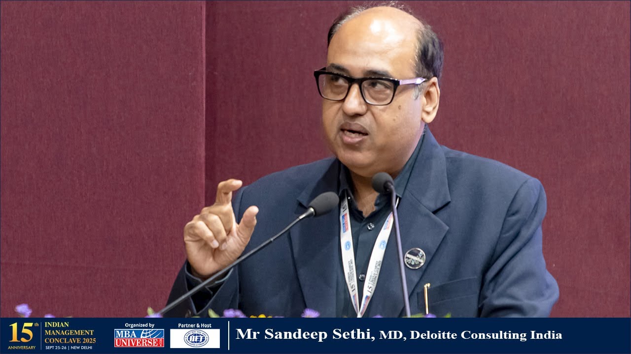 IMC 2025 | PLENARY SESSION 1| Mr Sandeep Sethi, Managing Director ...