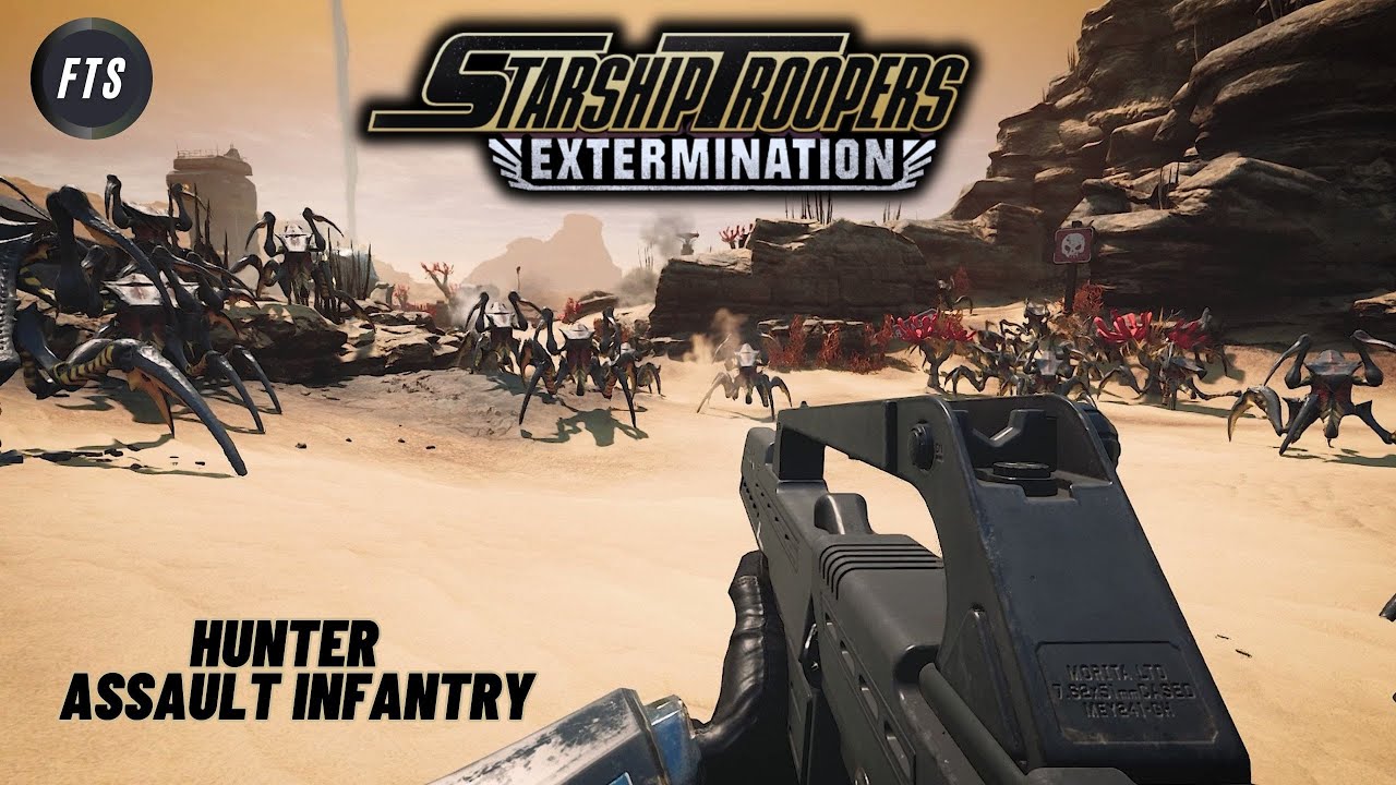 Starship Troopers: Extermination | Class Hunter - Assault Infantry ...