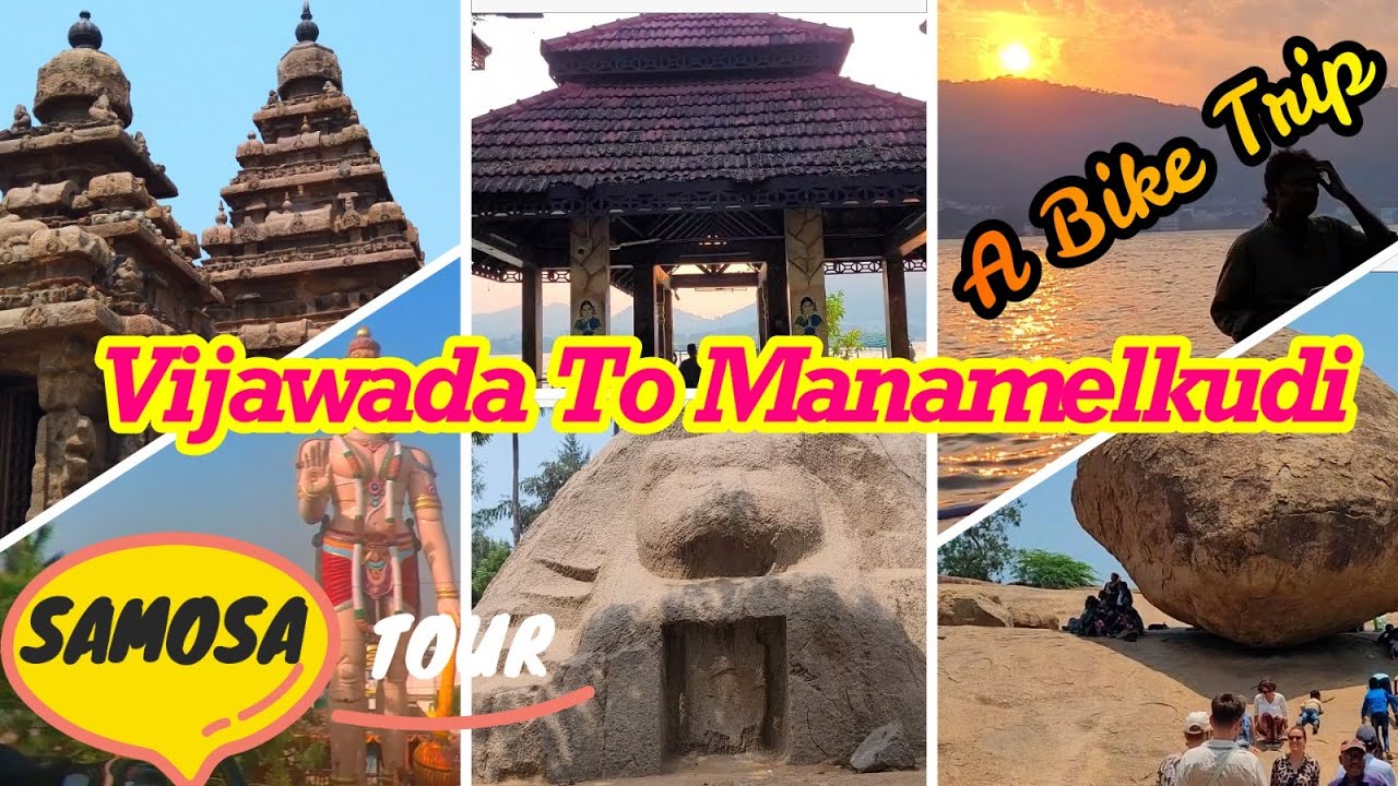 All India Trip // Samosa Tour // Vijaywada To Manamelkudi // வீட்டுக்கு ...