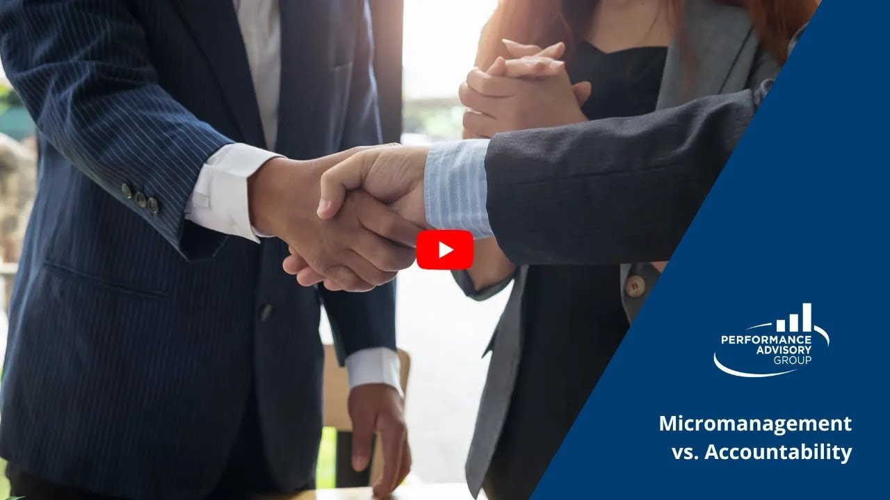 Micromanagement vs Accountability - YouTube