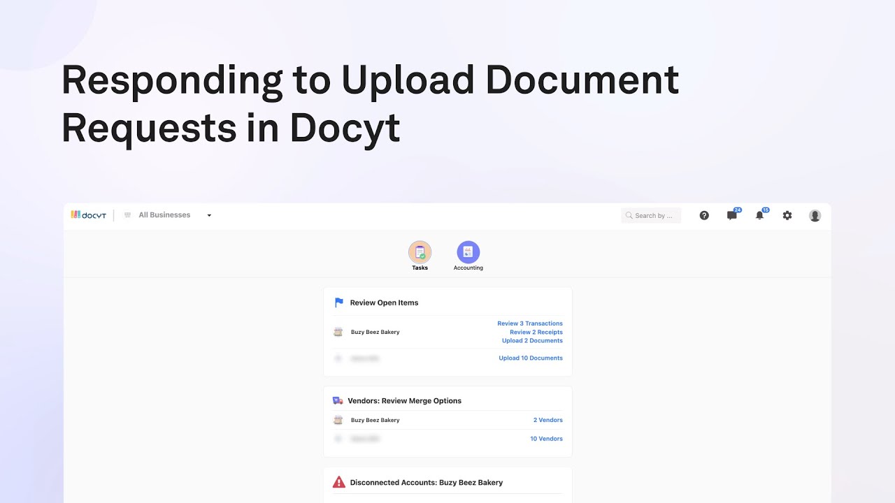 Responding to Upload Document Requests - YouTube